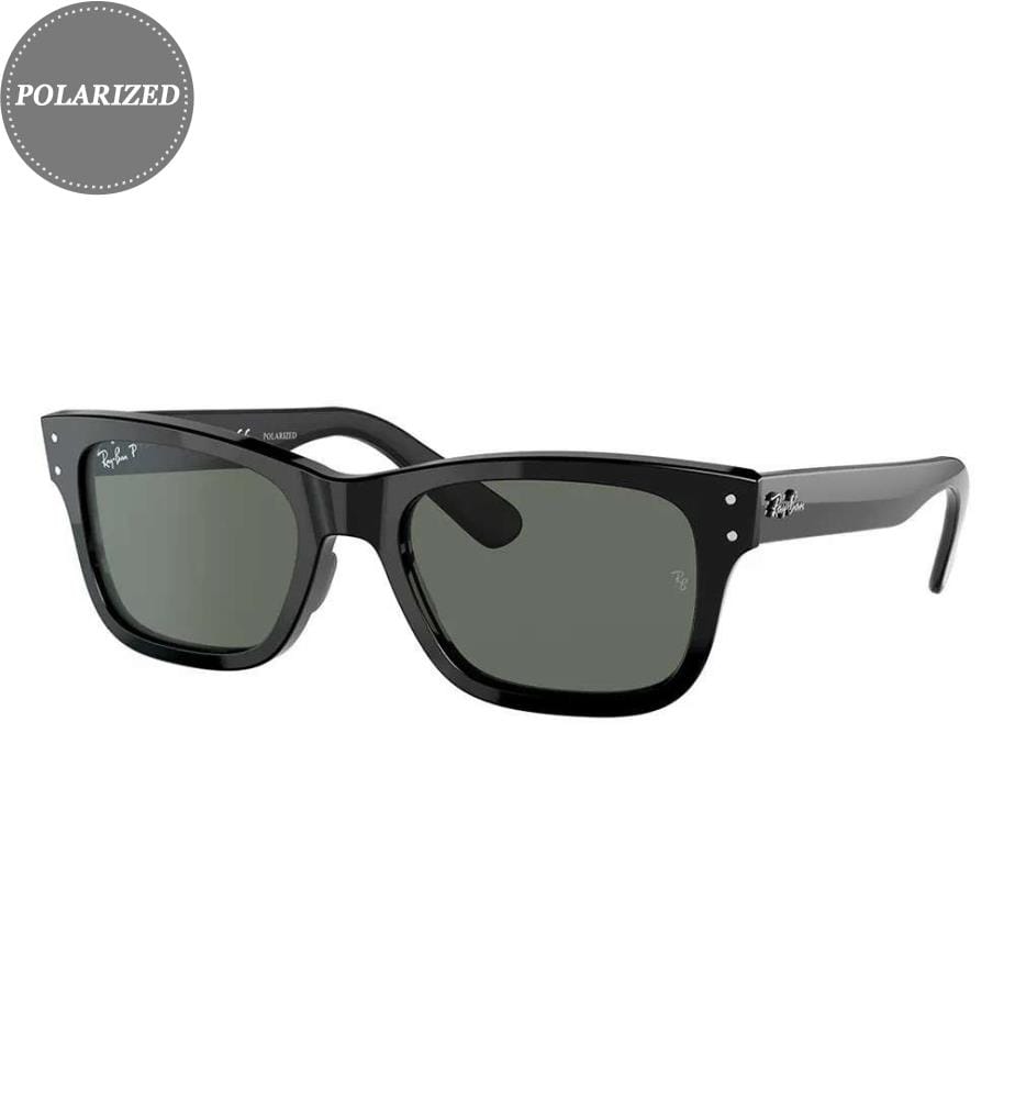 Ray-Ban Sunglasses Burbank Polarized - Black | DeinDeal