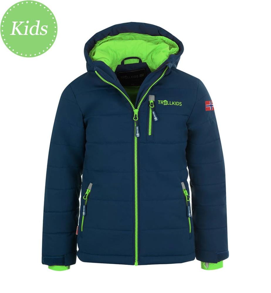 Trollkids Quilted Jacket Hemsedal XT - Navy | DeinDeal