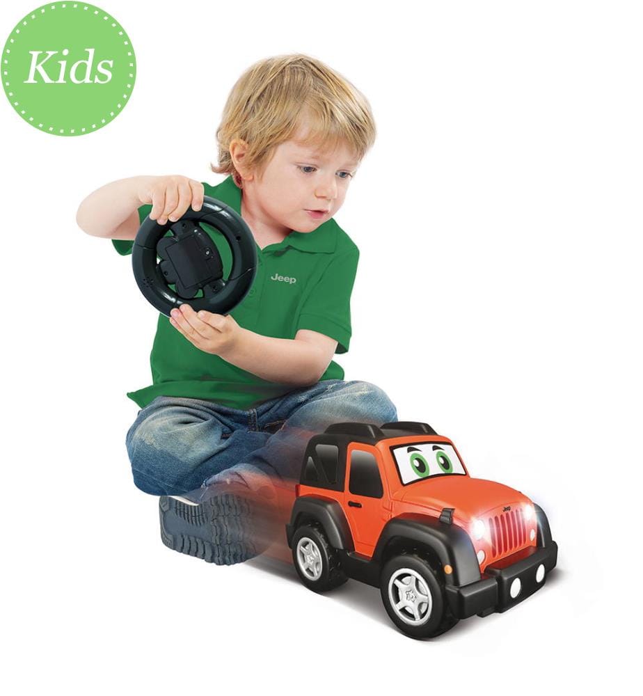 BB Junior RC Jeep Wrangler remote control car - … | DeinDeal