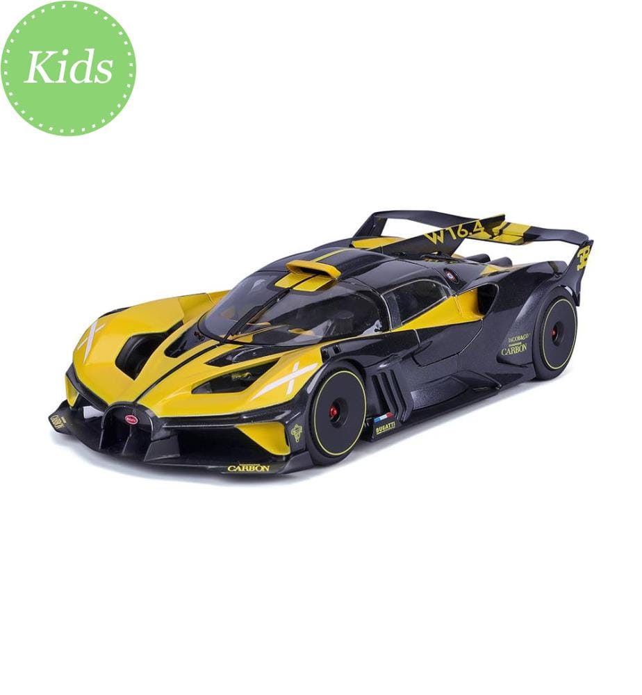 Burago Model Car Bugatti Bolide 1:18 - Yellow an… | DeinDeal