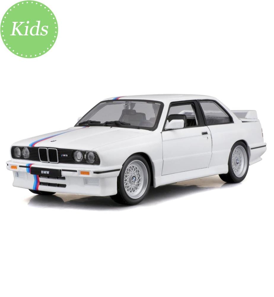 Burago Model Car Bmw M3 (E30) 1988 1/24 - White | DeinDeal