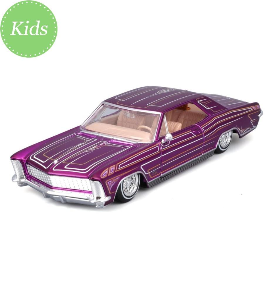 Maisto 1965 Buick Riviera Lowrider 1/24 - Purple | DeinDeal