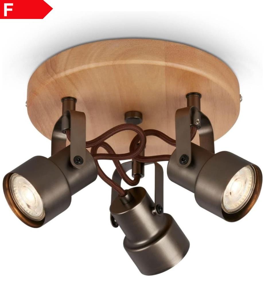Deckenleuchte spots holz Online Kaufen | Bis zu -70%