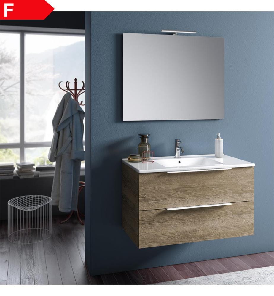 TFT Composizione 4 pezzi MALMO - Rovere Miele | DeinDeal