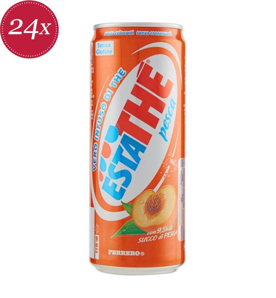 Esta Thé Estathe Peach Iced Tea - 24 x 330 ml | DeinDeal
