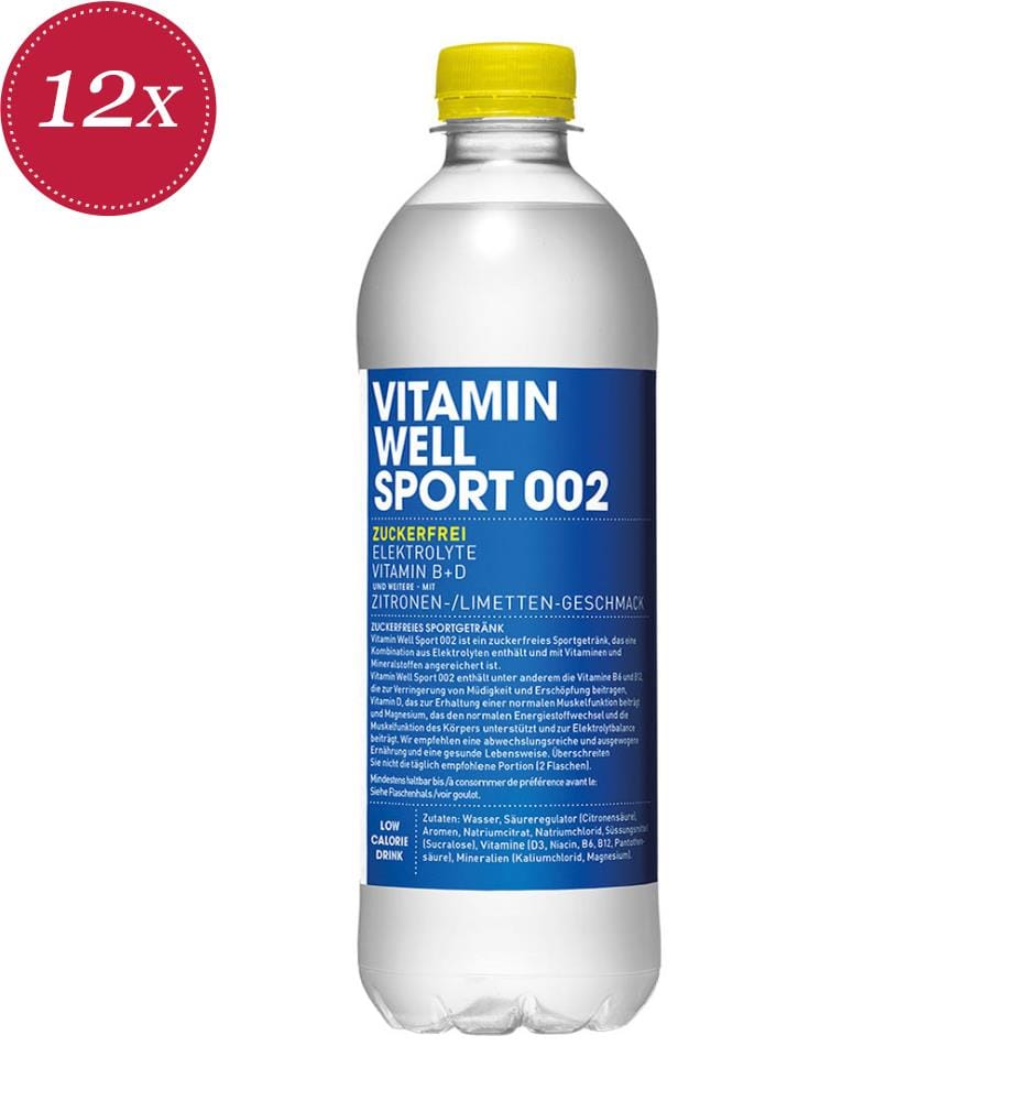 Vitamin Well Sport 002 - 12 x 50 cl Vitamin Well | DeinDeal