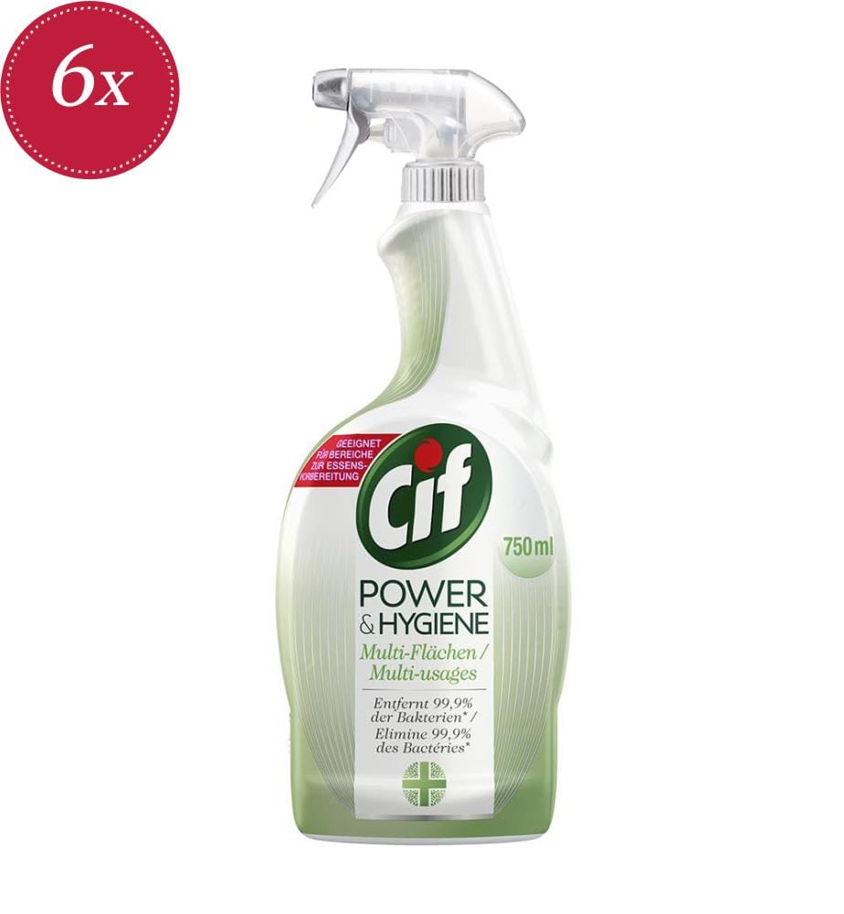 Cif 6x Power & Hygiene Antibac - 750 ml | DeinDeal