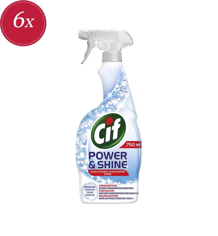 Cif 6x Power&Shine Glass & Surface Cleaner - 750… | DeinDeal