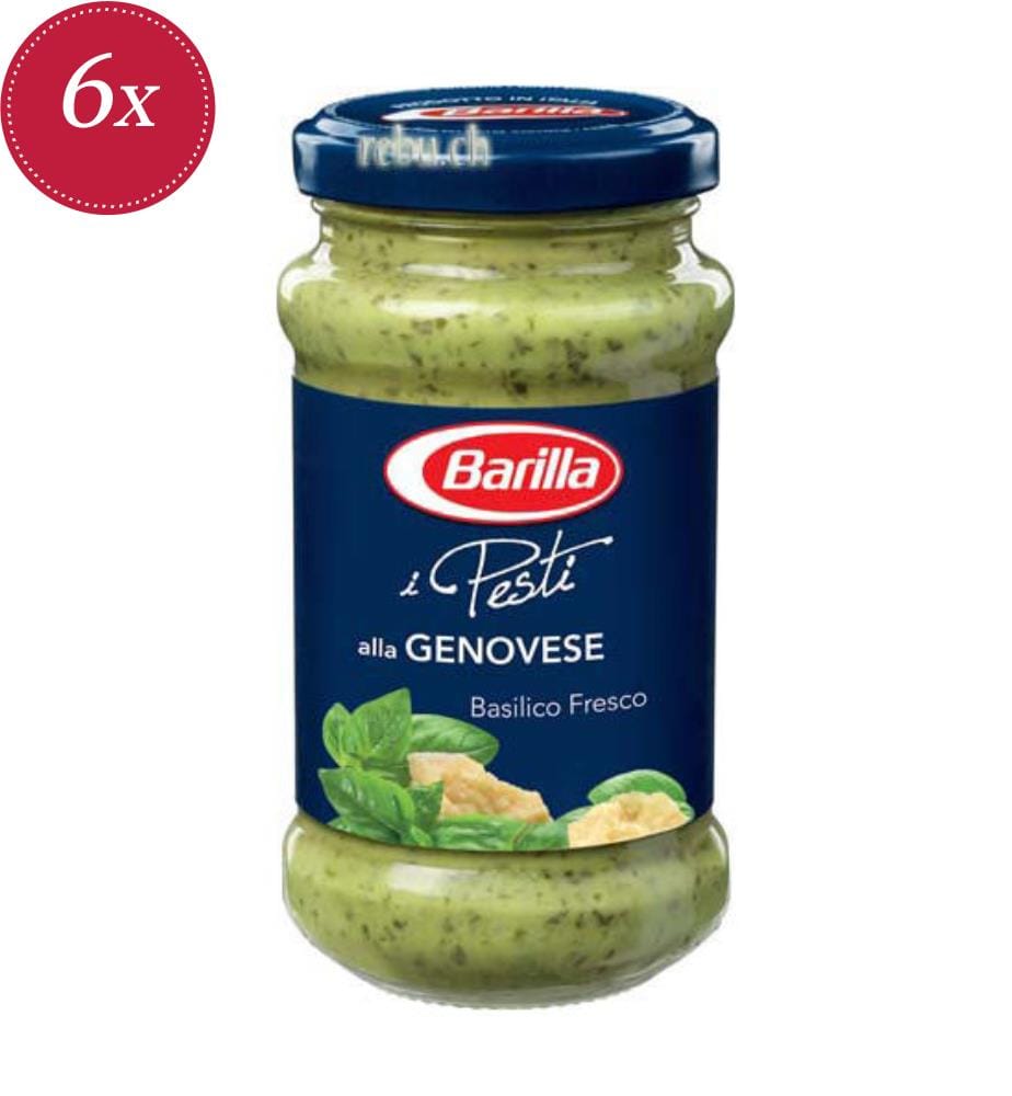 Pesto Genovese Barilla - 6 x 190 g Barilla | DeinDeal