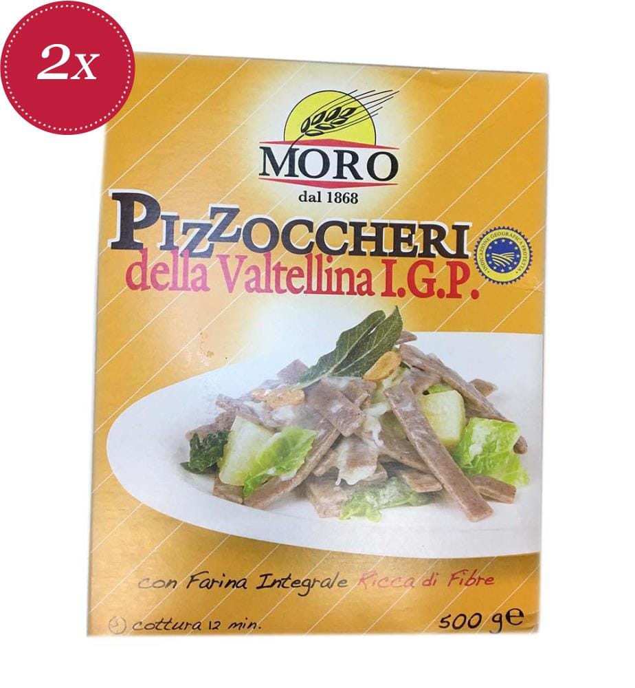 Pizzoccheri Valtellina IGP Moro - 2 x 500 g Wine… | DeinDeal