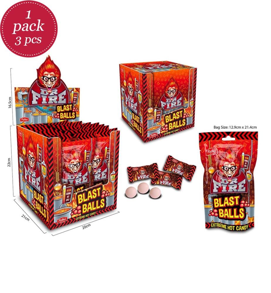 3x Dr. Fire Blast Balls - 75 g Dr Fire | DeinDeal