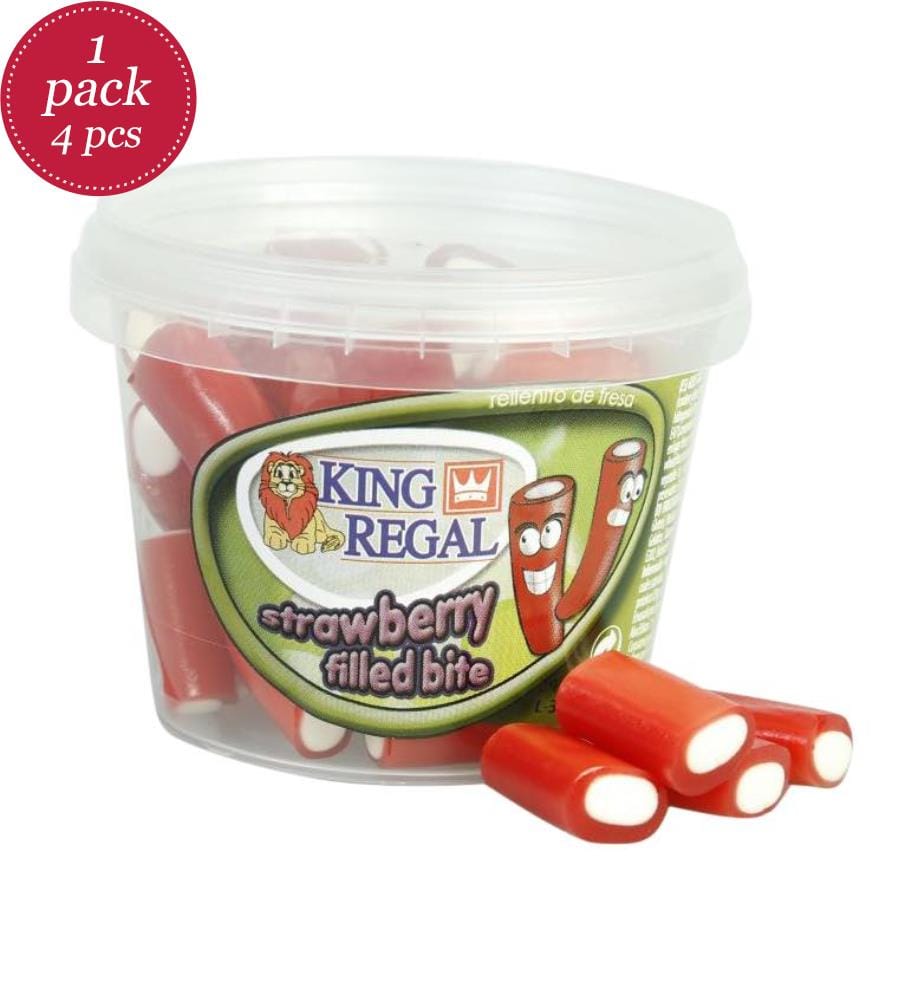 Mini Cup Strawberry Bite - 4 x 170 g Wine & Gour… | DeinDeal