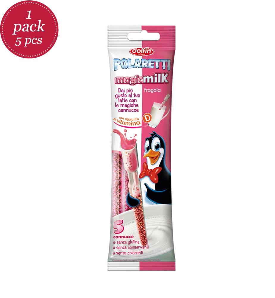 Magic Milk Strawberry Straw - 5 x 30 g Wine & Go… | DeinDeal
