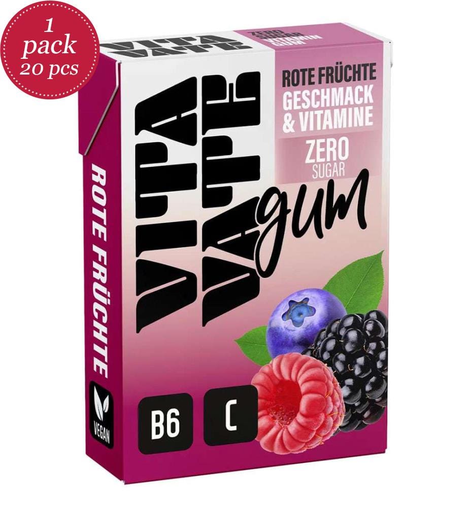 20x Vitavate Vitamin Chewing Gum Zero - frutti r… | DeinDeal