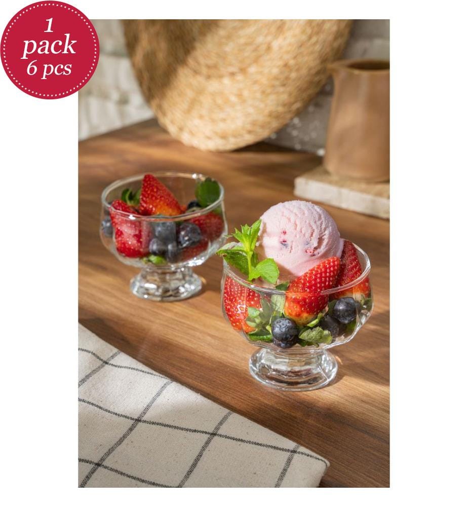 HERITAGE Glasschalen-Set 6-teilig - Transparent | DeinDeal