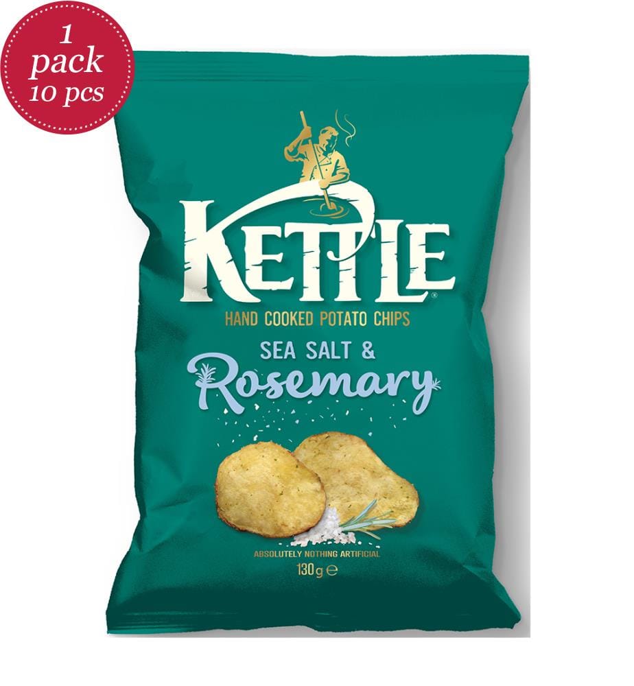 10x Patatine Kettle cotte a mano Sale marino e r… | DeinDeal