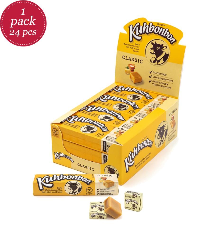 Wine & Gourmet 24x Kuhbonbon Stange Classic Kara… | DeinDeal