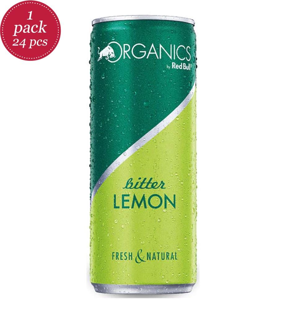 Wine & Gourmet 24x Red Bull Organics Bitter Lemo… | DeinDeal