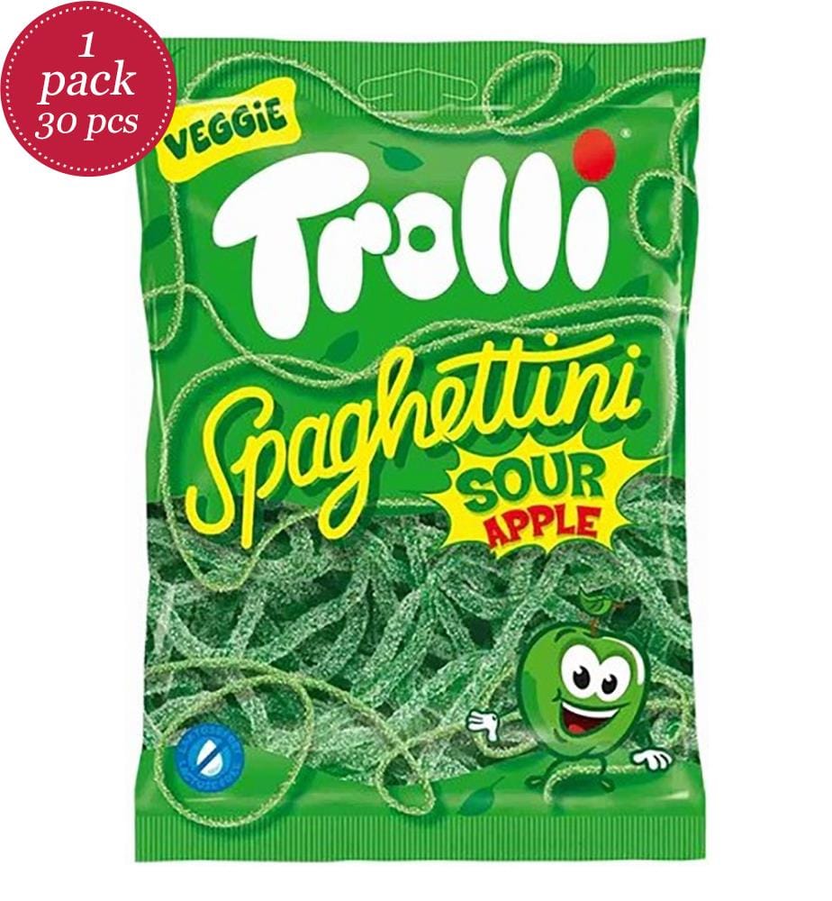 Trolli 30x Trolli Spaghettini Sour Apfel Beutel … | DeinDeal