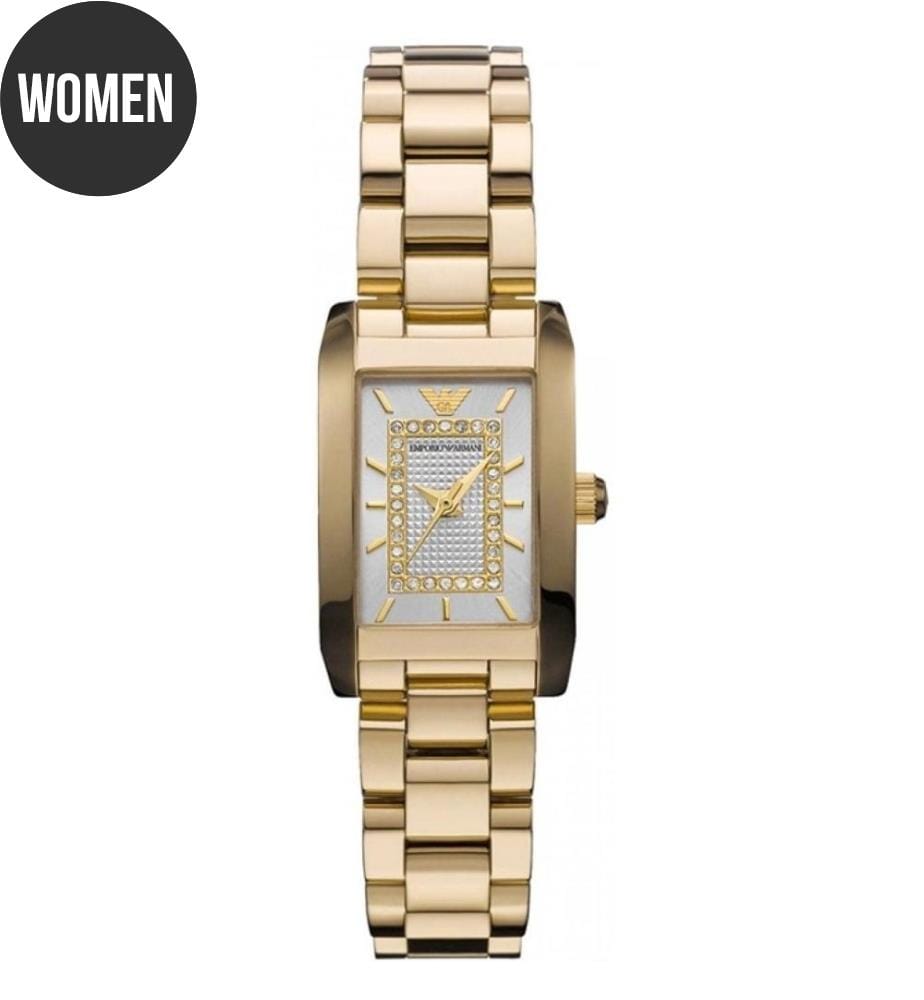 ARMANI Quarzuhr Gold und Weiss AR3172 - 20 mm | DeinDeal