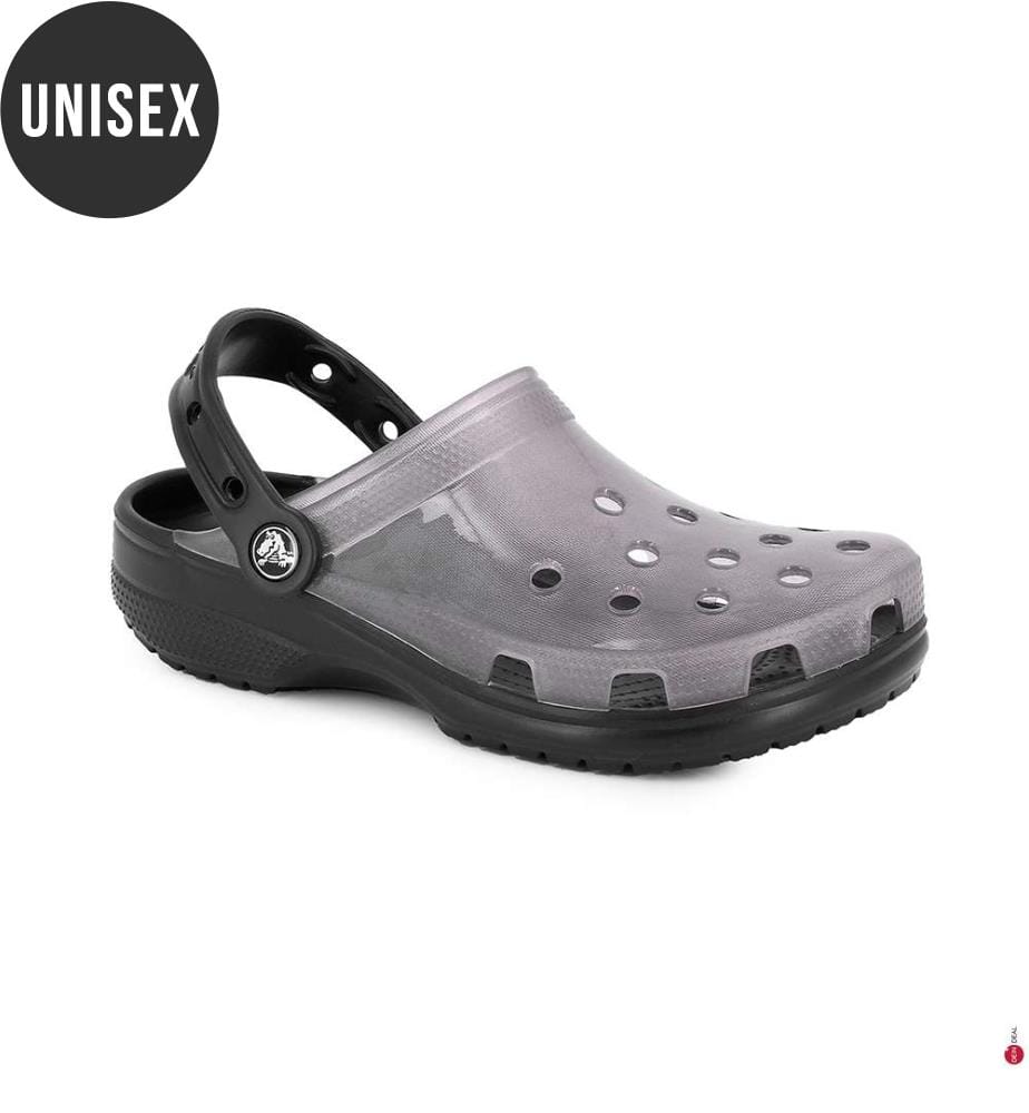 Crocs Clogs Classic Translucent - Black and Tran… | DeinDeal