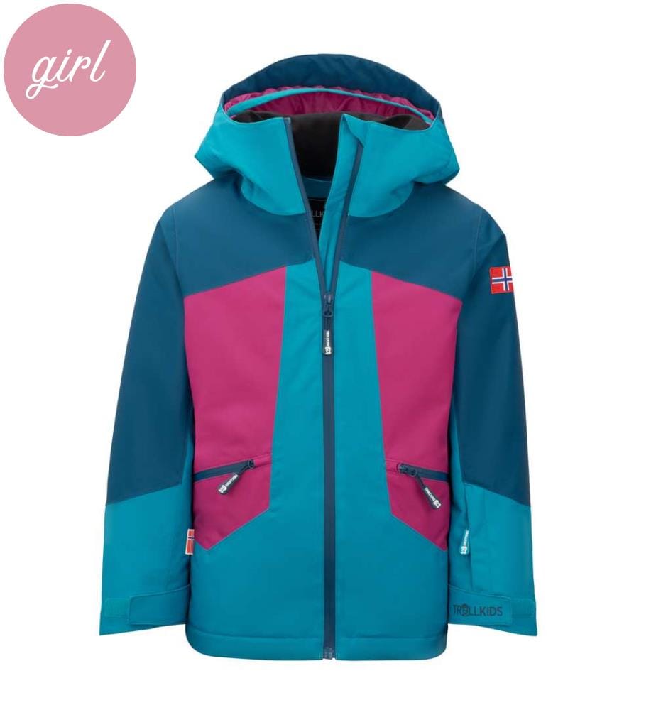 Trollkids Rauland Jacket - Madeira Blue/Dark Tur… | DeinDeal