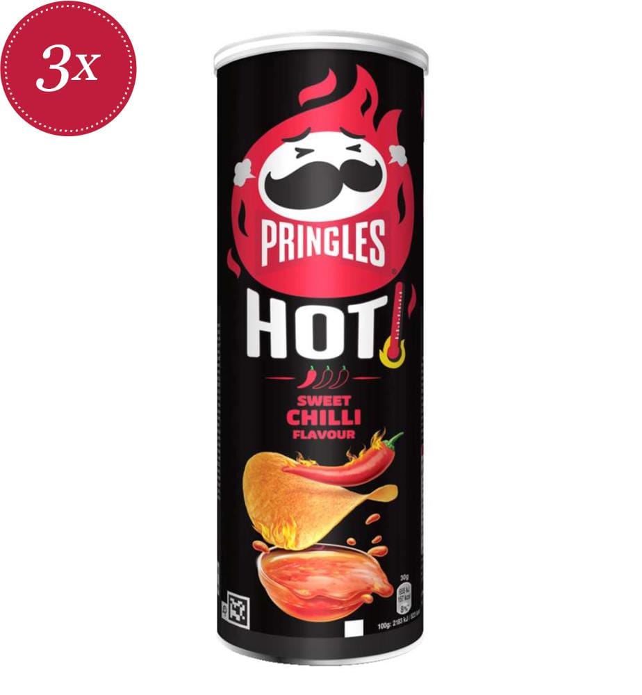 3x Pringles Hot Sweet Chilli - 160g | DeinDeal