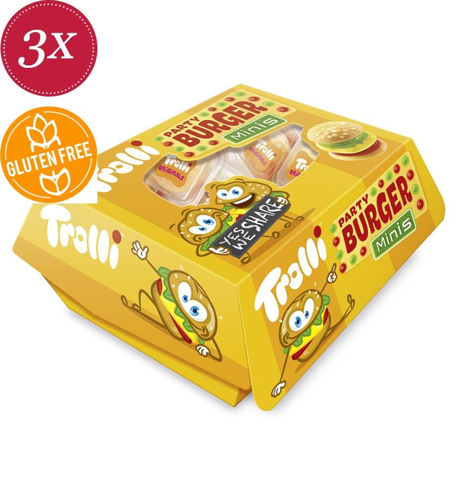 Mini Burger Snack Box - 3 x 150 g | DeinDeal