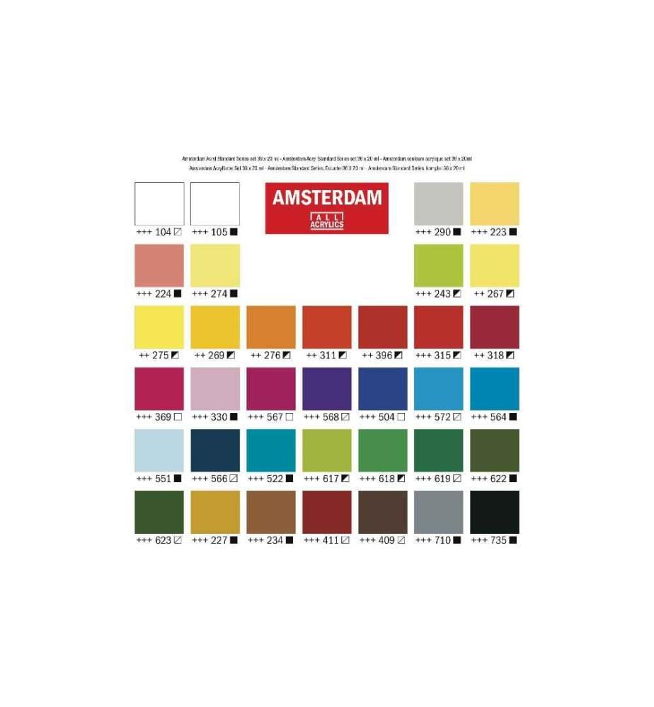 Amsterdam AMSTERDAM - Acrylfarbe Standard Serie … | DeinDeal