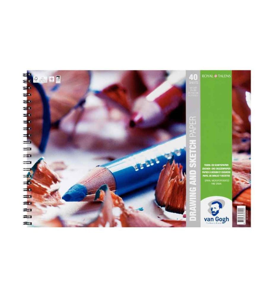 Van Gogh VAN GOGH - Zeichenblock Zeichen und Ski… | DeinDeal