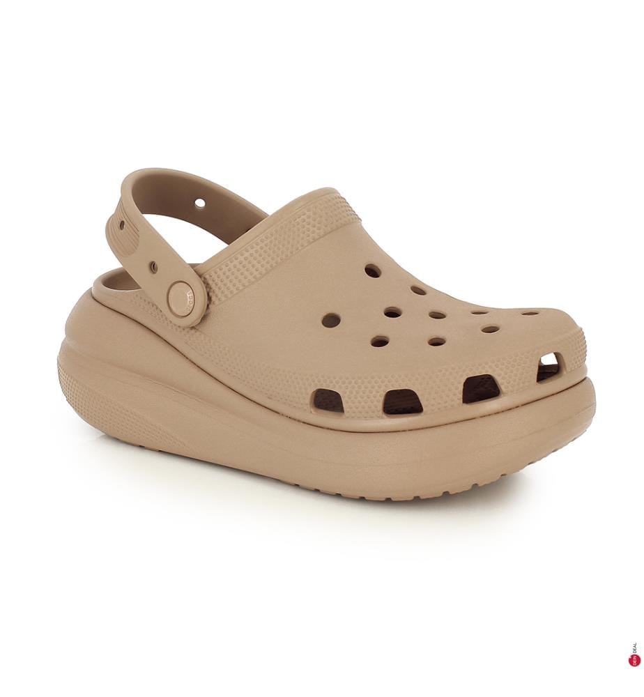 Crocs Clogs Classic Crush - Light Brown | DeinDeal