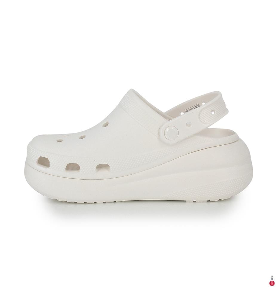 Crocs Clogs Classic Crush - Cream White | DeinDeal