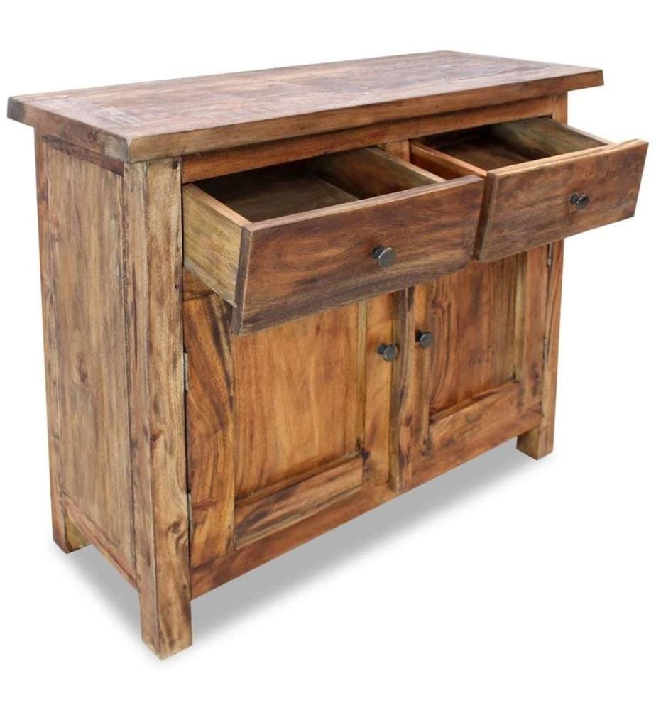 Vidaxl Sideboard Altholz Massiv 75 x 30 x 65 cm | DeinDeal