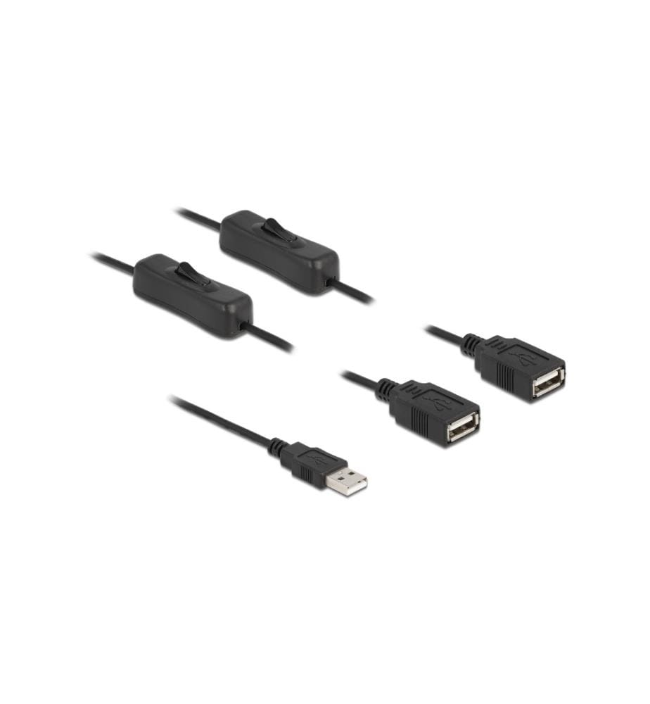 DELOCK - USB-Stromkabel mit Schalter USB A - USB… | DeinDeal