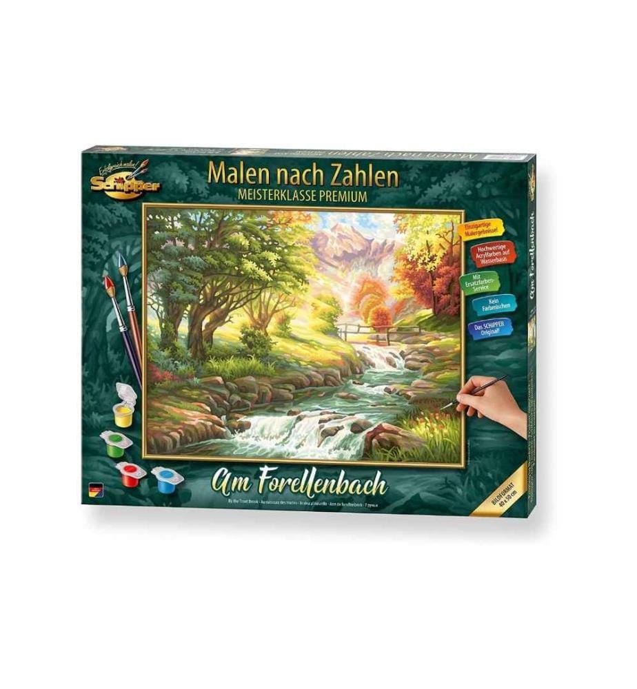 SCHIPPER - Malen nach Zahlen Forellenbach | DeinDeal