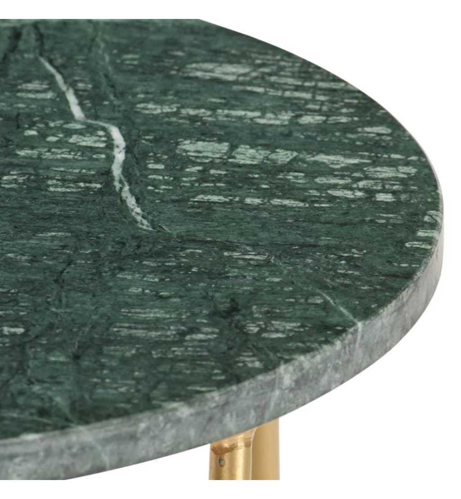 Table basse Vert 40x40x40 cm Pierre véritable et… | DeinDeal