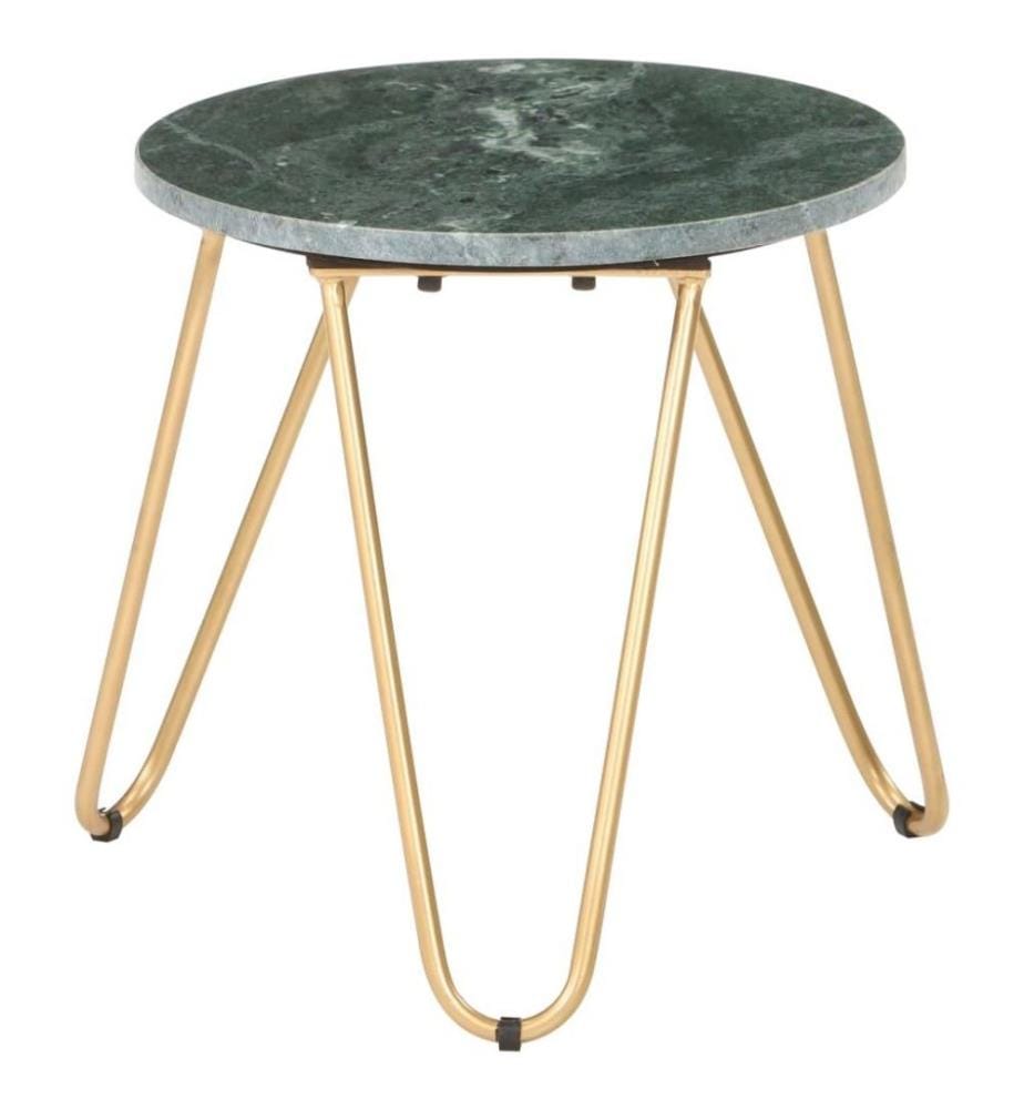 Table basse Vert 40x40x40 cm Pierre véritable et… | DeinDeal