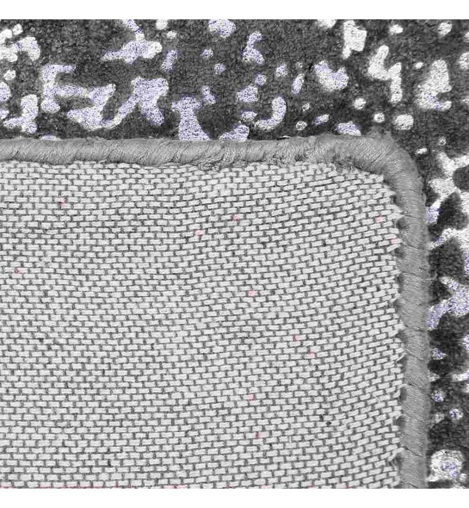 Teppich Dunkelgrau Viskose 140x200cm abstraktes … | DeinDeal