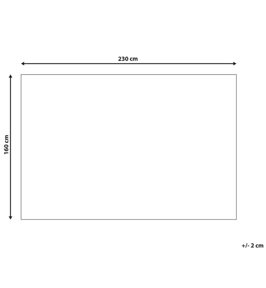 Beliani Teppich Grau Kaninchen-Kunstfell 160 x 2… | DeinDeal