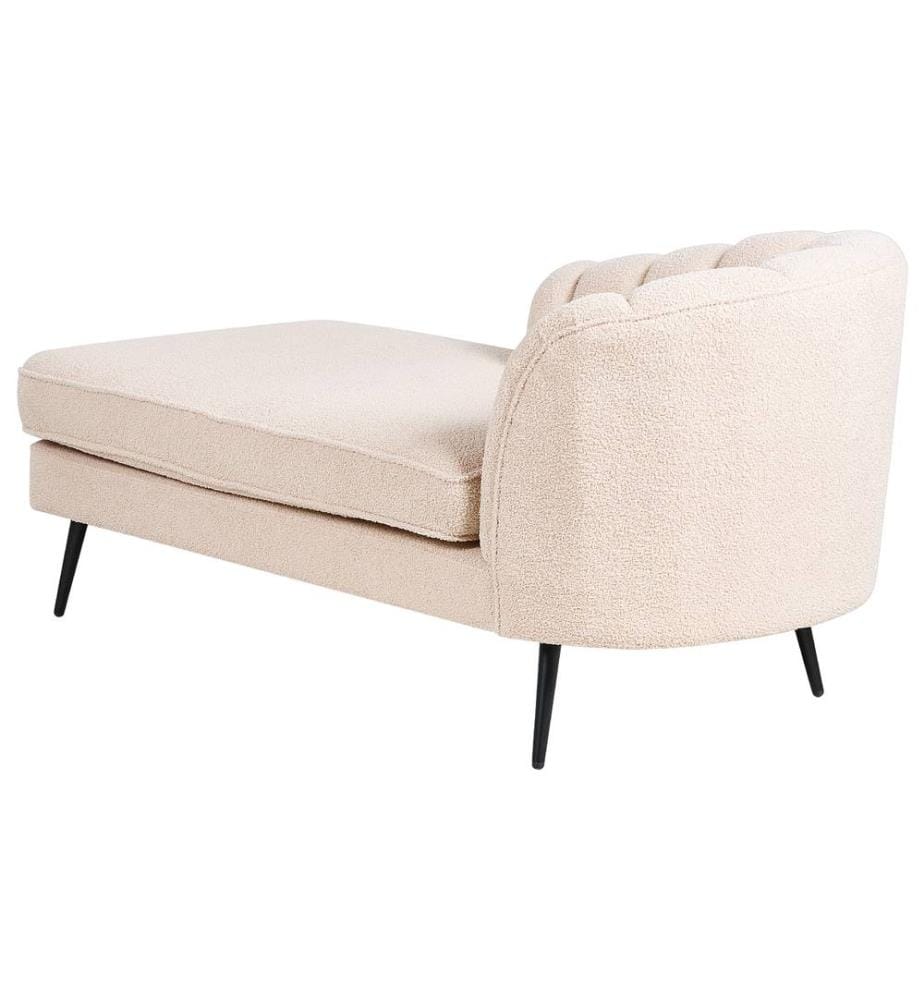 Chaise Longue Méridienne Côté Gauche en Velours … | DeinDeal