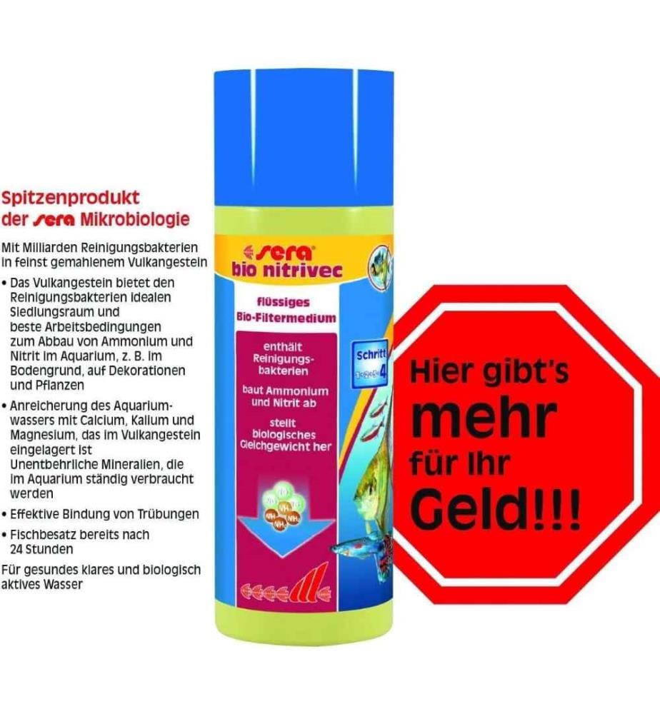 sERA bio nitrivec 100 ml le média de filtration … | DeinDeal