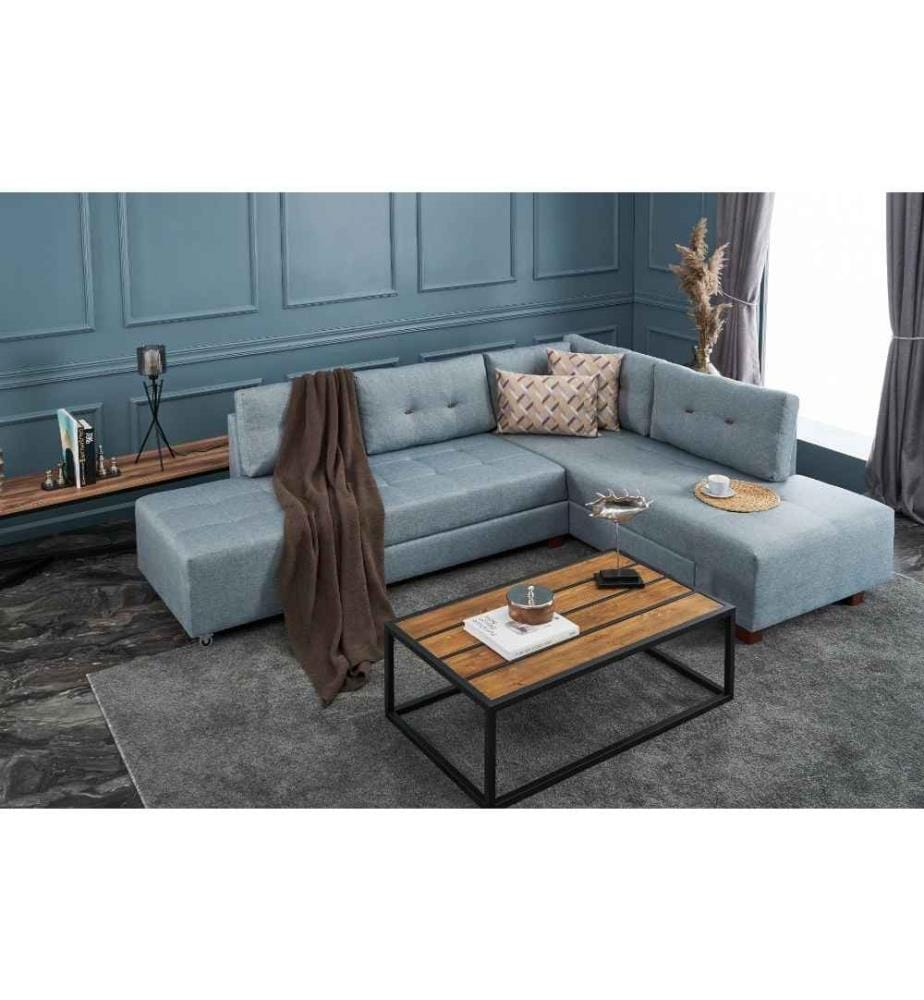 Light Blue Corner Sofa Bed | Cabinets Matttroy