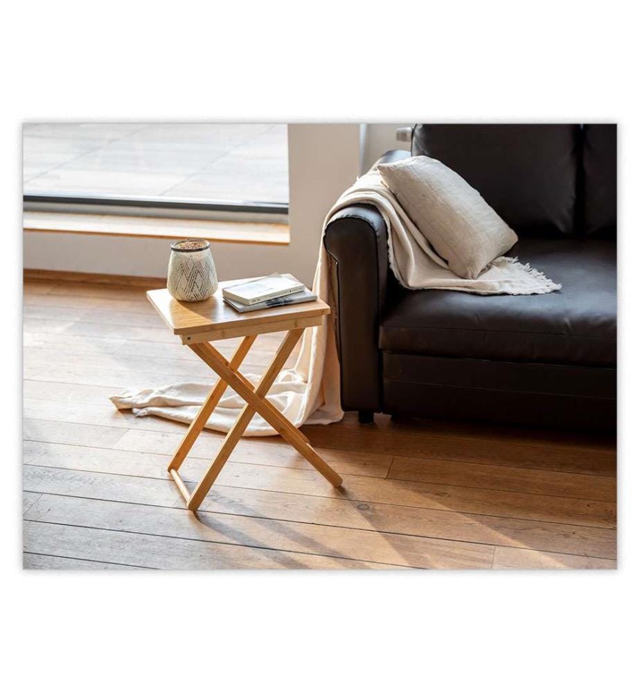 WENKO WENKO - Maui folding table, made of bamboo… | DeinDeal