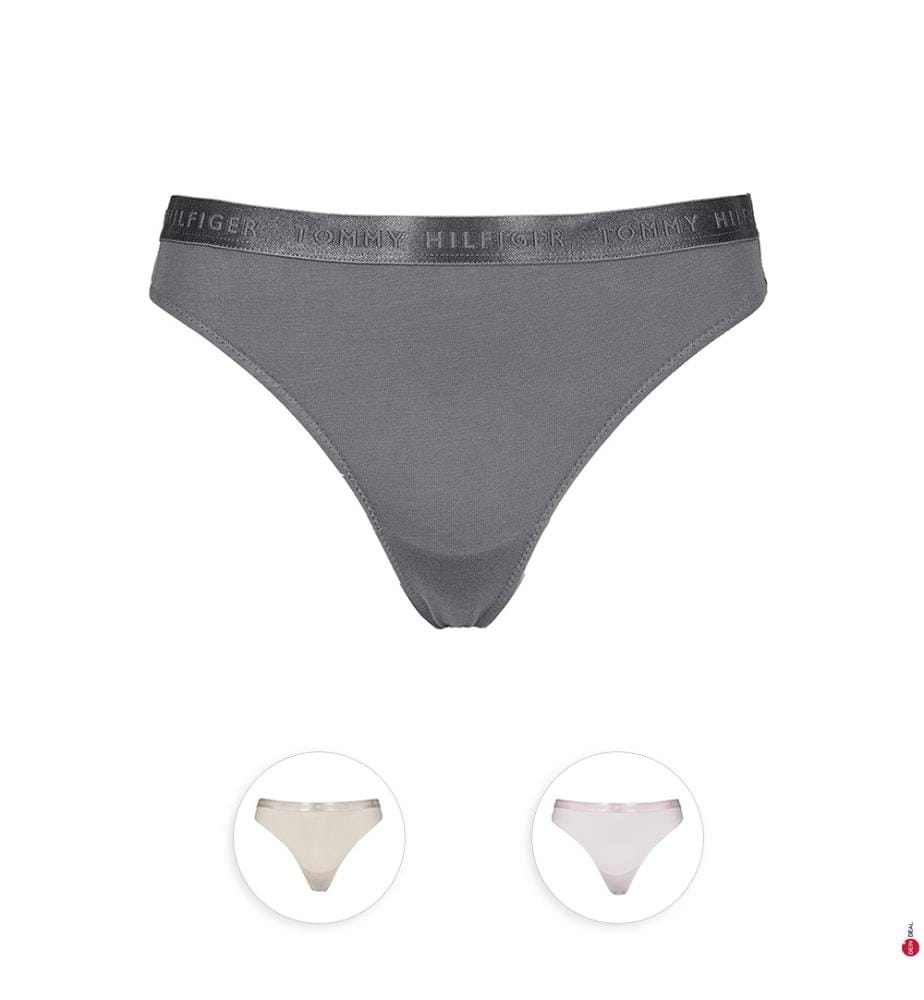 Tommy Hilfiger Pack of 3 G-Strings - 3 Colours | DeinDeal