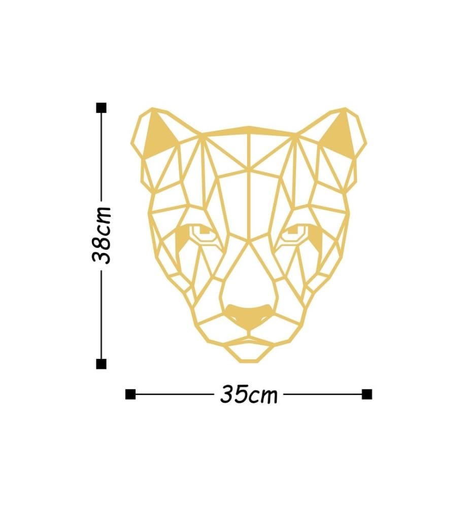 Wallity Decorative Metal Wall Accessory, Gold, M… | DeinDeal
