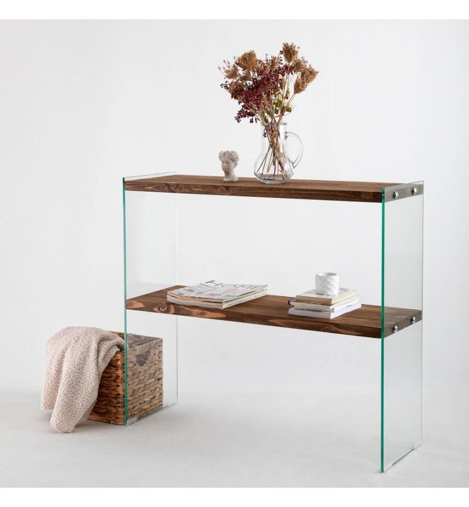 KALUNE DESIGN Kommode, Walnuss, Kiefer Massivholz | DeinDeal