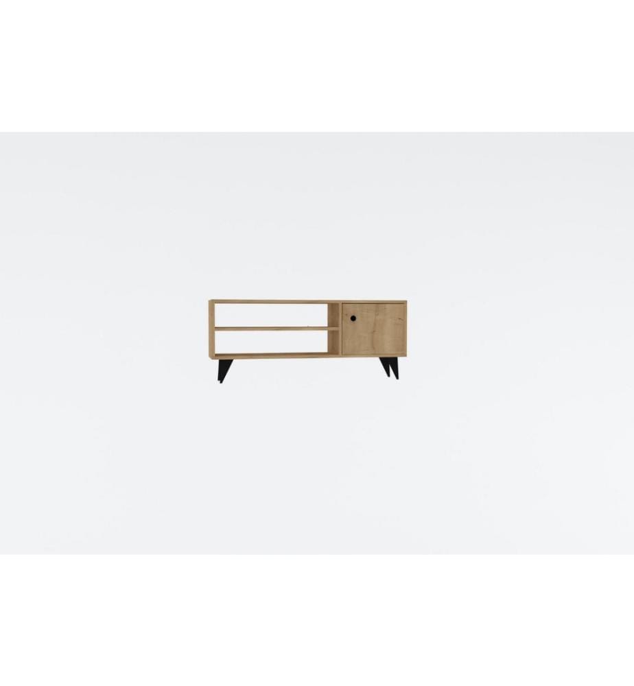 KALUNE DESIGN TV Unit, Oak, Melamine Coated Part… | DeinDeal