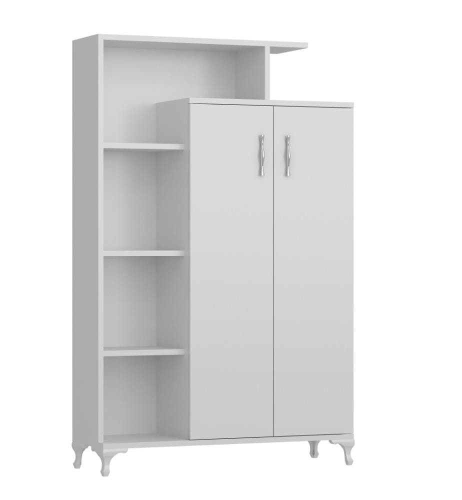 KALUNE DESIGN Multi Purpose Cabinet, White, Mela… | DeinDeal