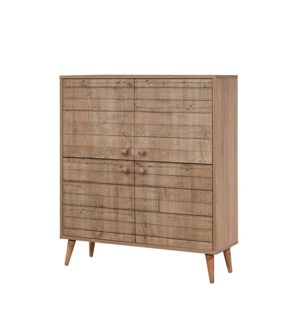 KALUNE DESIGN Mehrzweckschrank, Eiche Sonoma, me… | DeinDeal