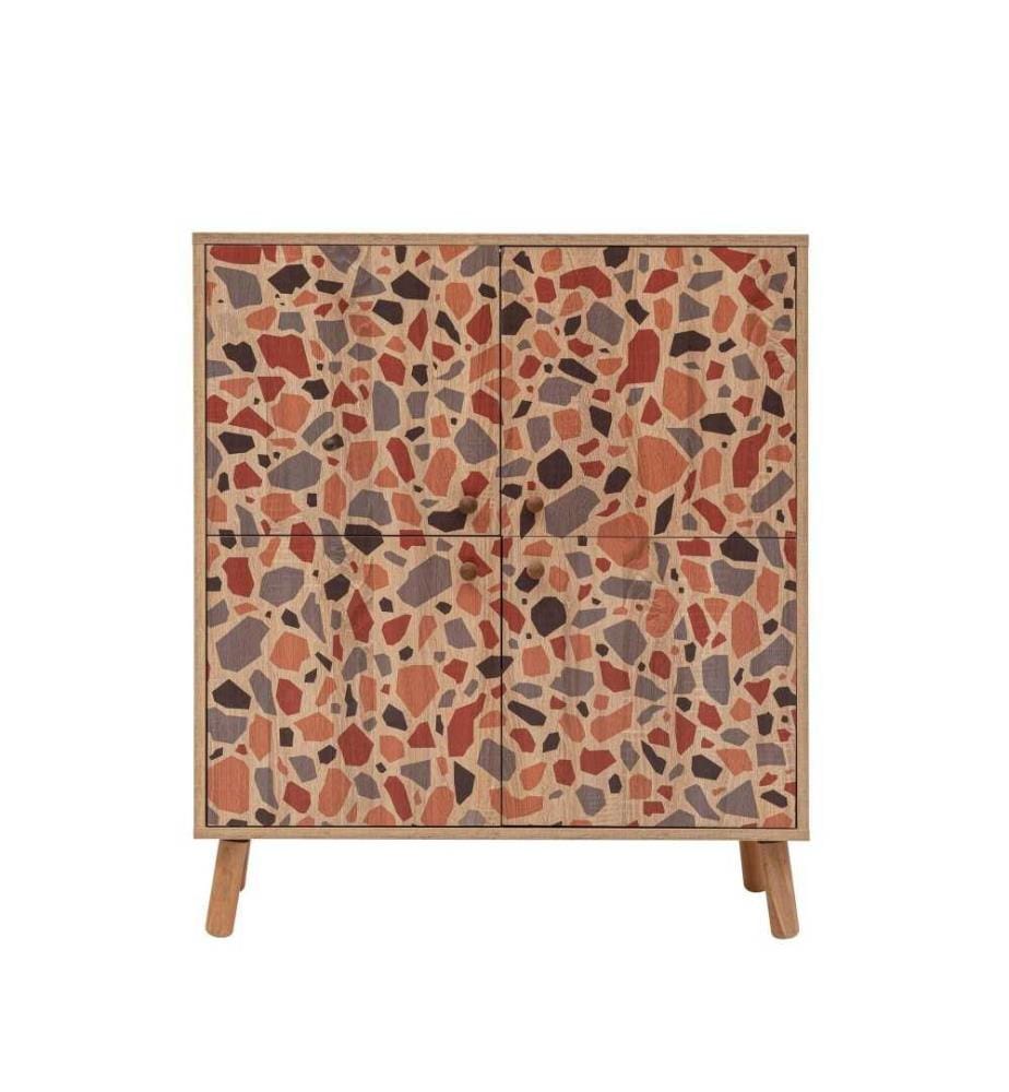 KALUNE DESIGN Mehrzweckschrank, Multicolor, Mela… | DeinDeal